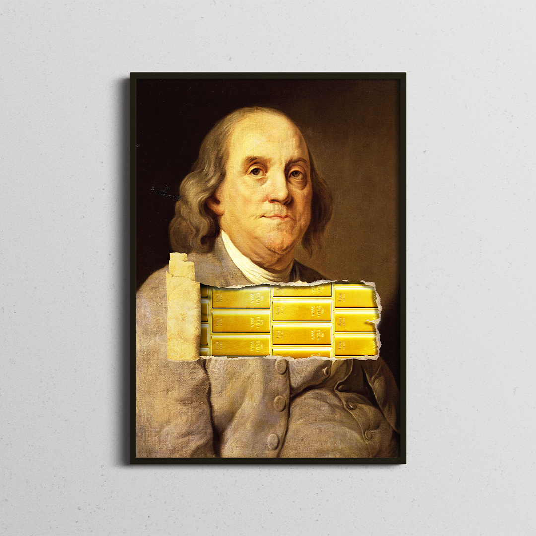 Money Benjamin: Benjamin Franklin Modern Art & Motivational Posters ...