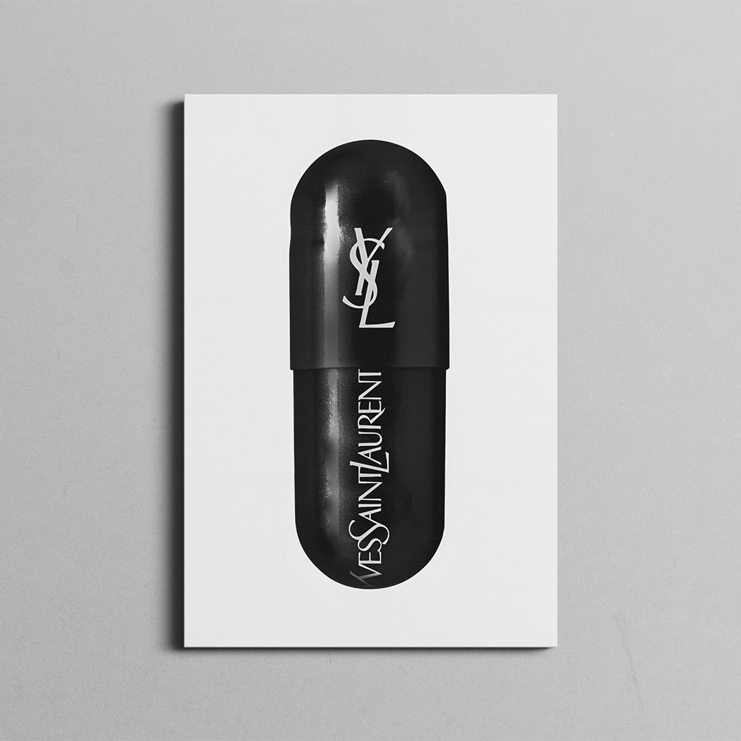 YSL Capsule Fashion Wall Art - Dive into Our Modern Pop Art Collection ...