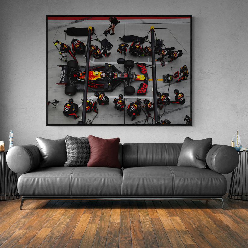 F1 Red Bull Wall Art: Exclusive Art for Racing Lovers – Majesty Home Decor