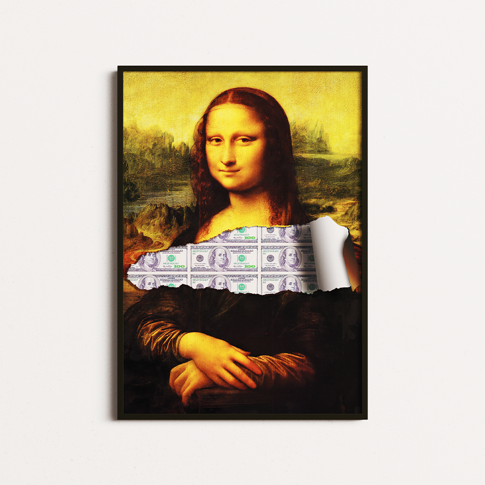 Money Lisa money art - Explore our motivational art collection!