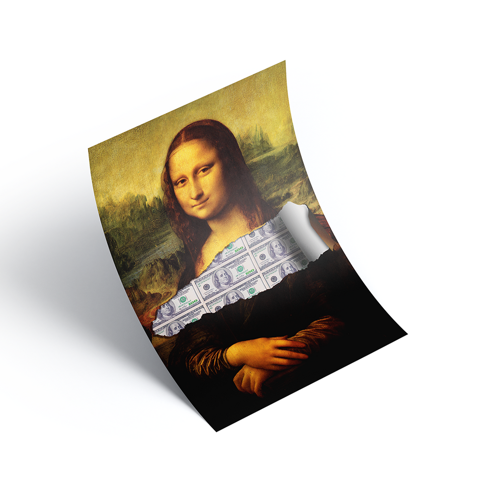 Money Lisa money art - Explore our motivational art collection!